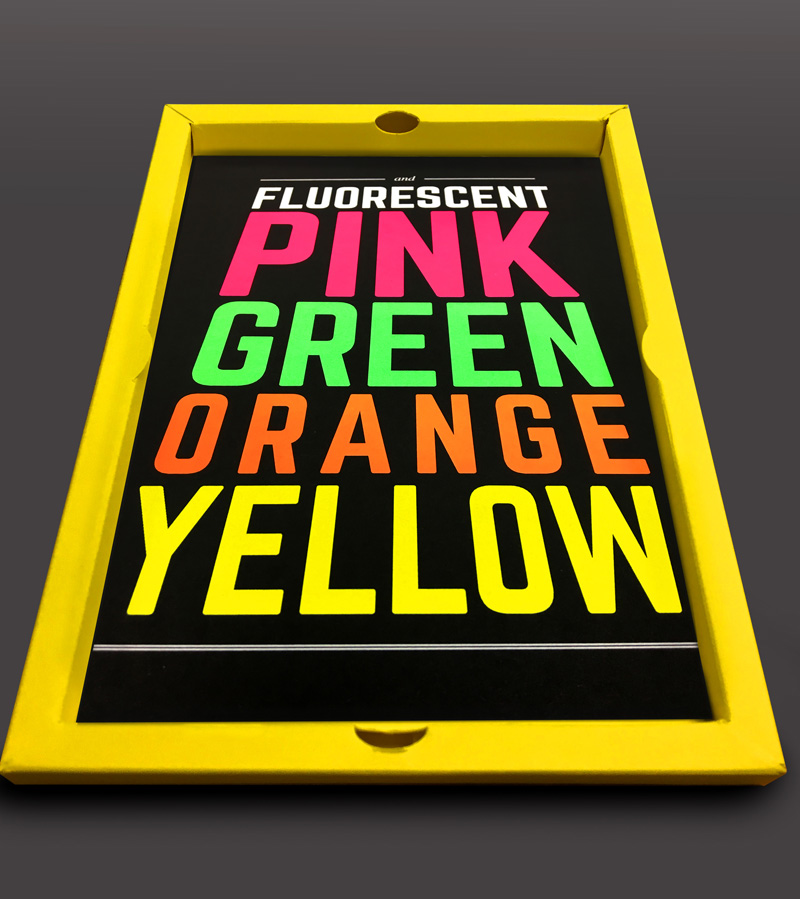 Fluorescent Ink - Century Studios | Foil Blocking,Digital and Litho ...
